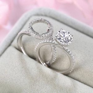 Unique 2024 Wedding Ring Sets: Gold & Silver His and Hers Styles