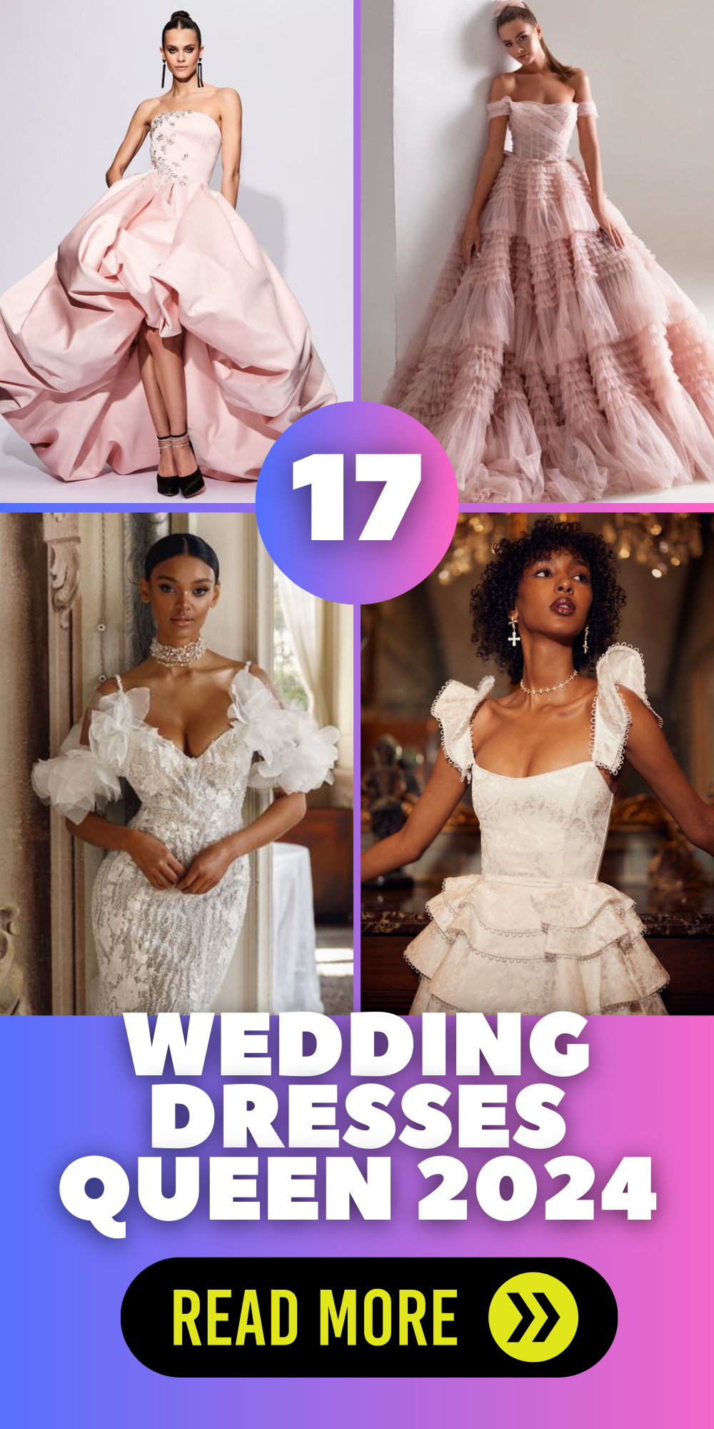 2024 Queen Wedding Dresses | Royal Anne Neckline, Medieval Fantasy, and ...