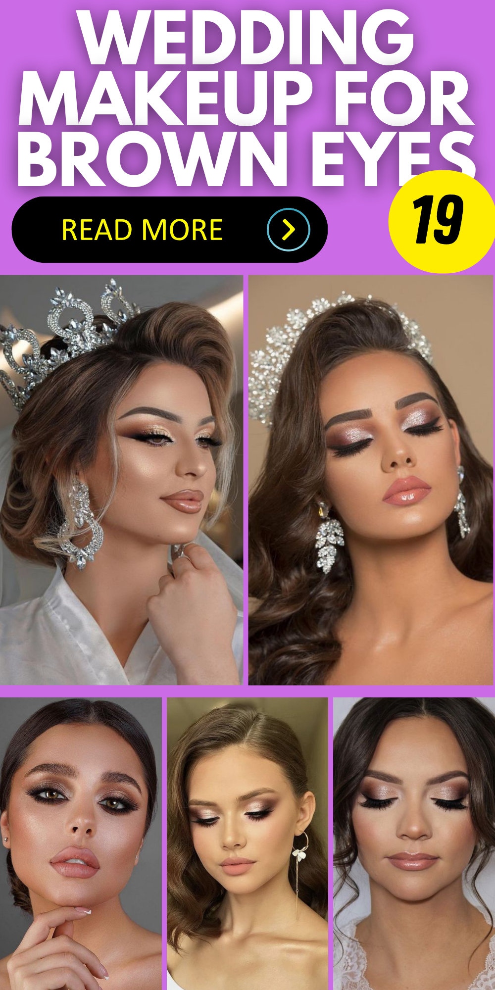 Best Wedding Makeup for Brown Eyes: Natural, Bridal, and Dramatic Looks