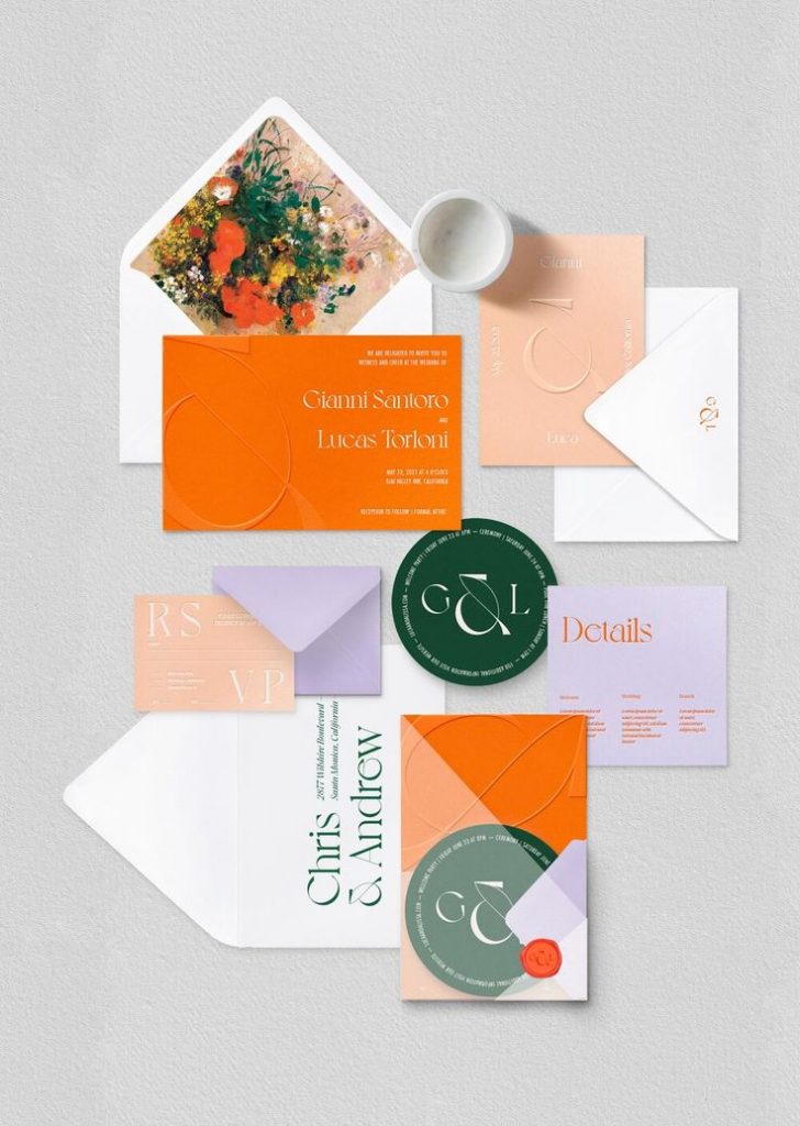 2024 Wedding Invitations: Color Schemes, Floral Themes, and Minimalist ...