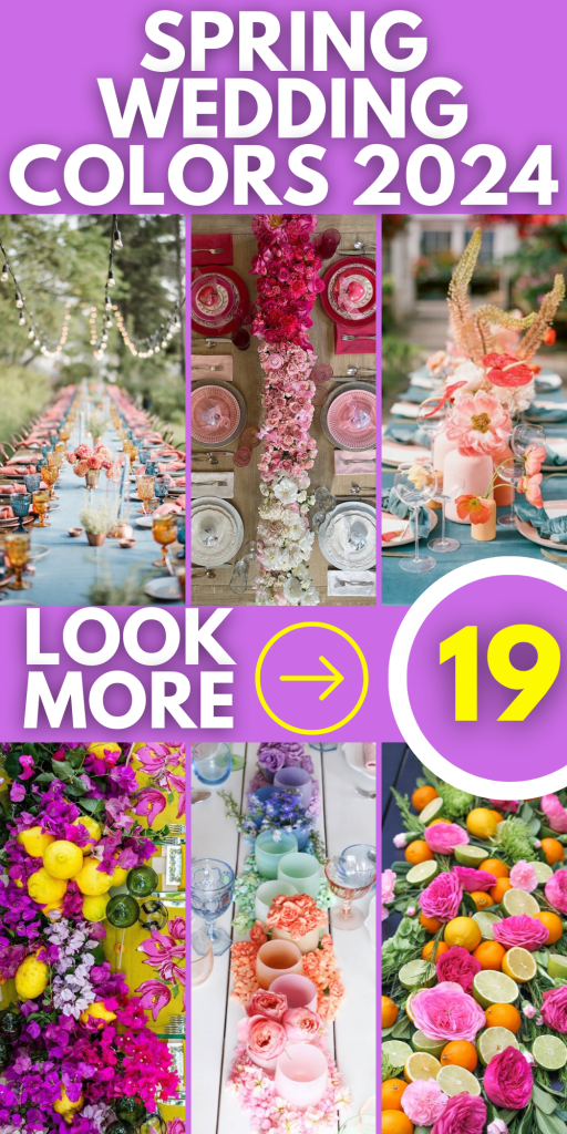 2024 Spring Wedding Colors: Palette Trends, Schemes, and Bridesmaid Dresses