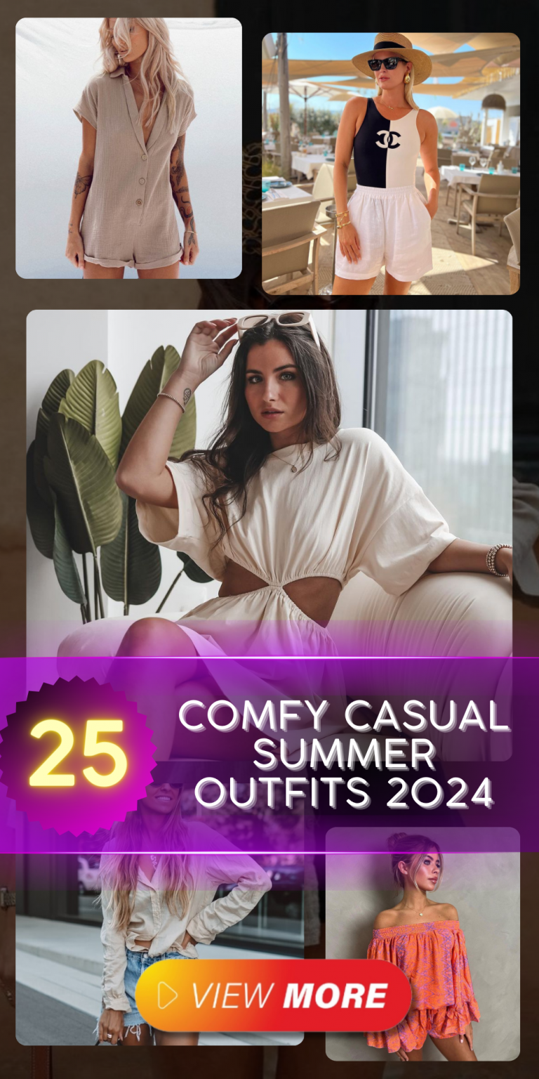 Comfy Casual Summer Outfits 2024: Easy Ideas for Women of All Sizes