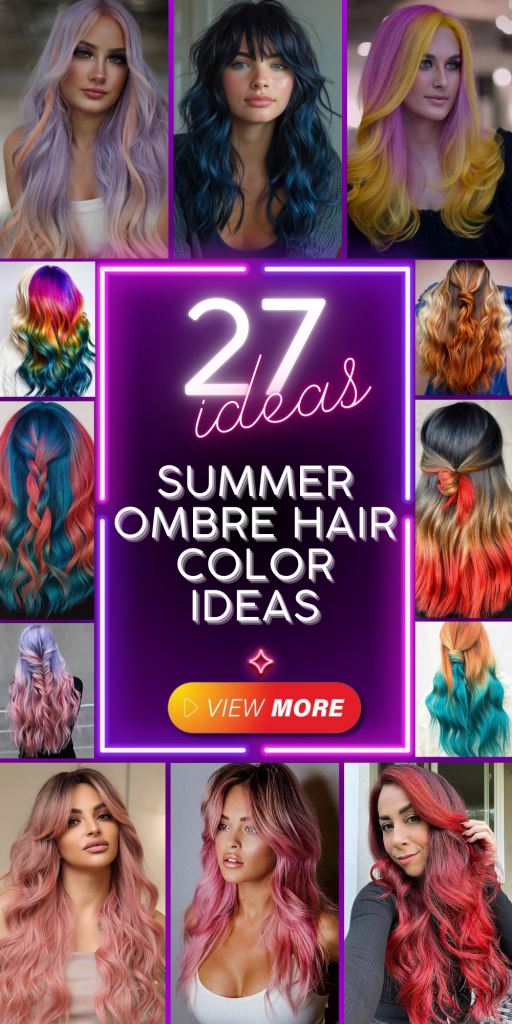 Summer Ombre Hair Color Ideas: Brunettes, Blondes, Reds, and Balayage ...