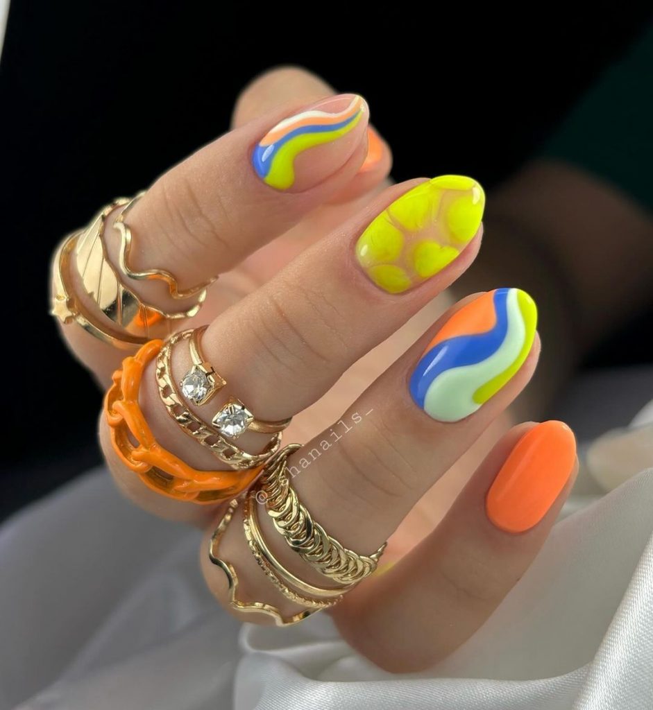 Summer Short Nail Colors & Designs: Bright, Pastel, French Tips & More