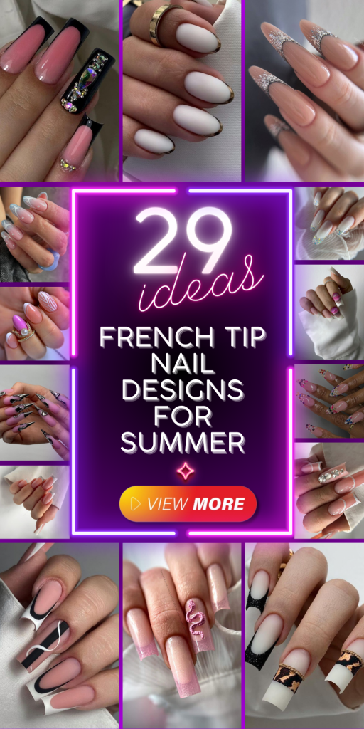 29 French Tip Nail Designs for Summer: Cute & Elegant Ideas for Stylish ...
