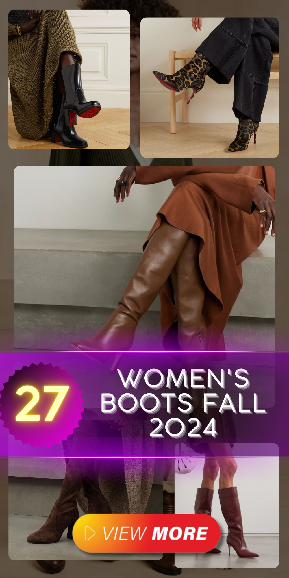 27 Trendy Women's Boots for Fall 2024: Casual, Chelsea, Cowboy, and ...