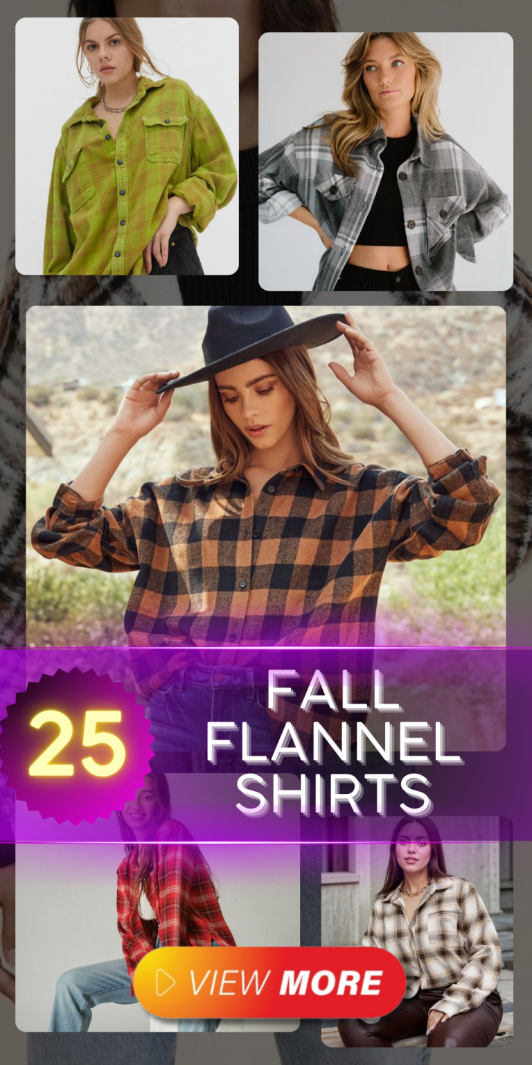 25 Best Fall Flannel Shirt Outfits: Trendy Ways to Style for Autumn