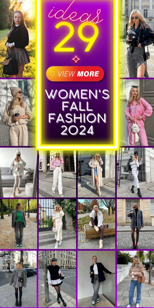 29 Women's Fall Fashion Ideas for 2024: Casual, Classy, and Cute ...