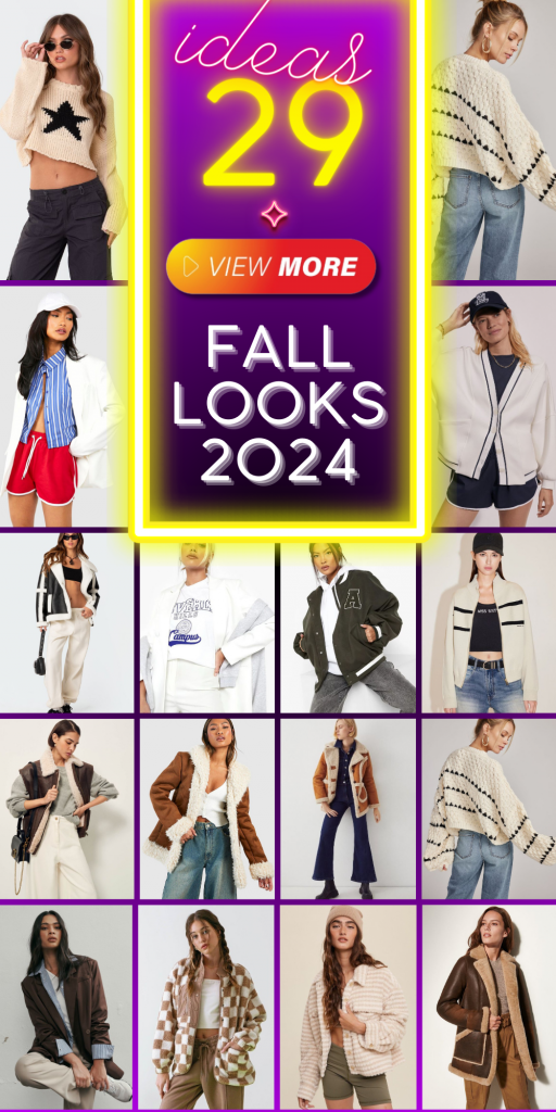 29 Fall Looks for 2024: Trendy and Chic Outfit Ideas for Every Occasion ...