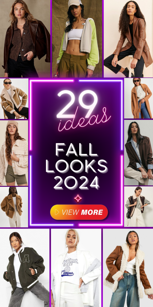 29 Fall Looks for 2024: Trendy and Chic Outfit Ideas for Every Occasion ...