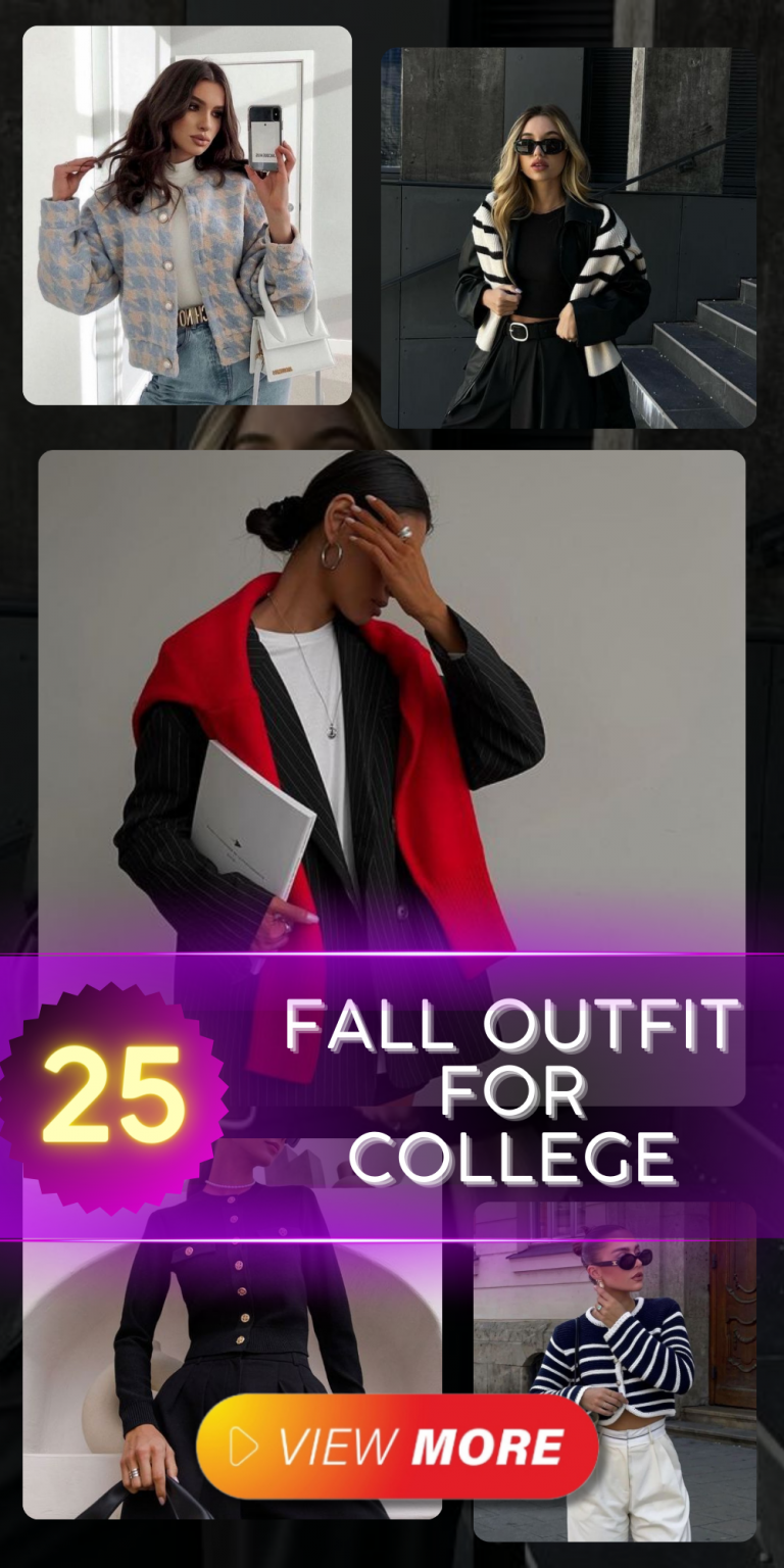 25 Cute and Comfy Fall Outfits for College Students - Trendy, Casual ...