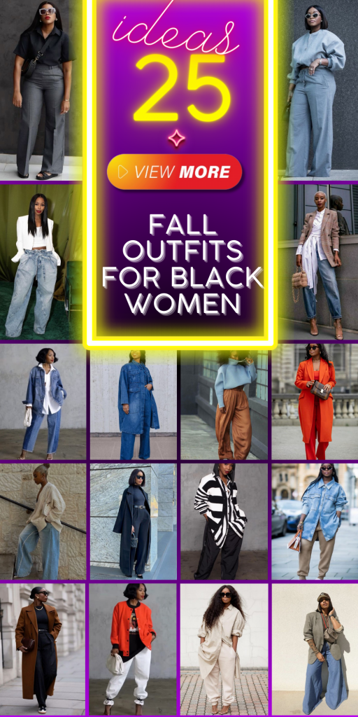 25 Fall Outfits for Black Women: Classy, Casual, and Trendy Aesthetic ...