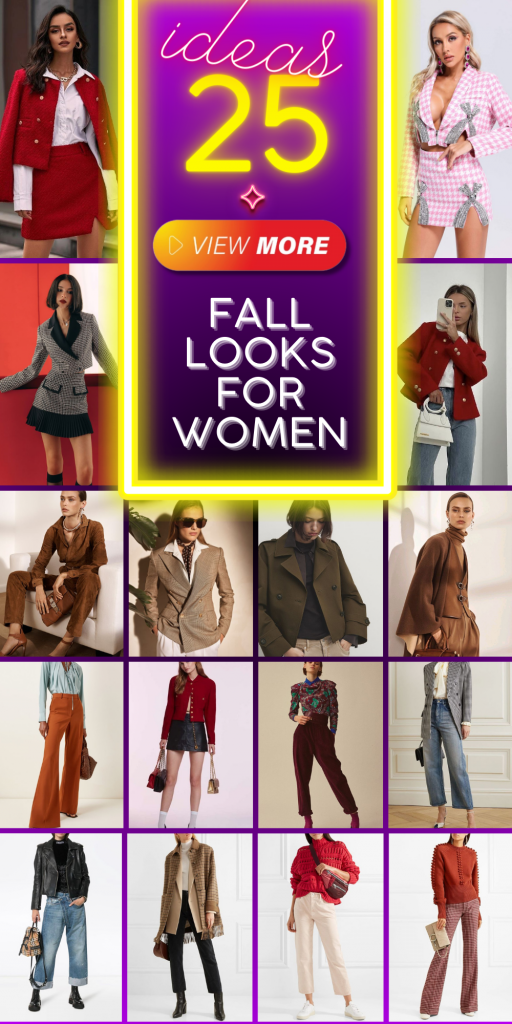 Fall Looks for Women 25 Ideas - Casual, Work, Chic, and Trendy Outfits ...