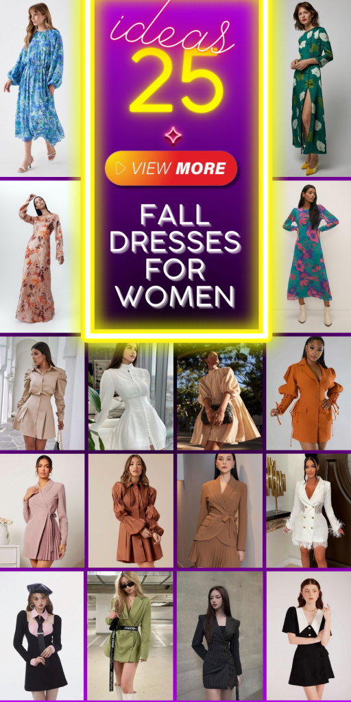 25 Ideas for Fall Dresses for Women: Cute, Casual, Formal, Business ...
