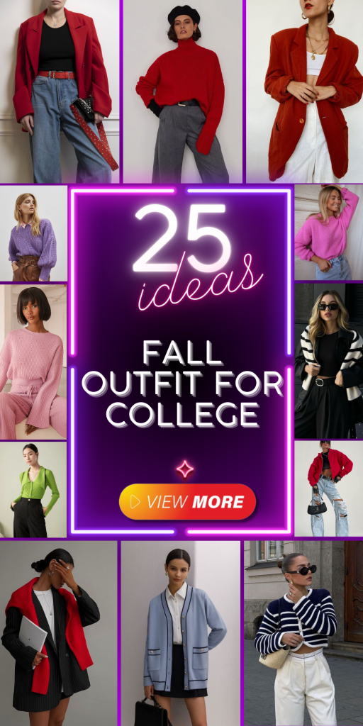 25 Cute and Comfy Fall Outfits for College Students - Trendy, Casual ...