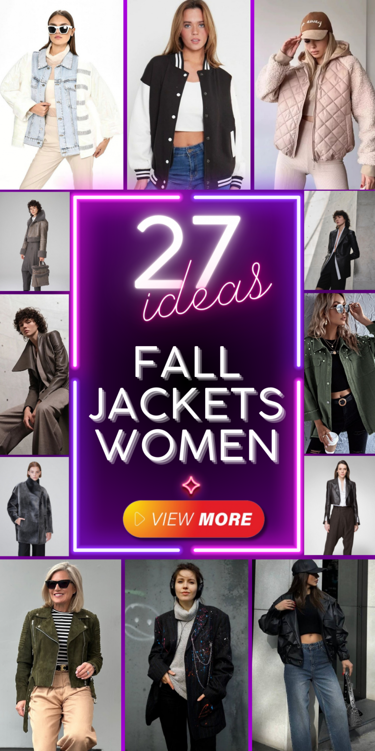 27 Best Fall Jackets for Women: Stylish, Cozy, Casual, and Trendy Ideas