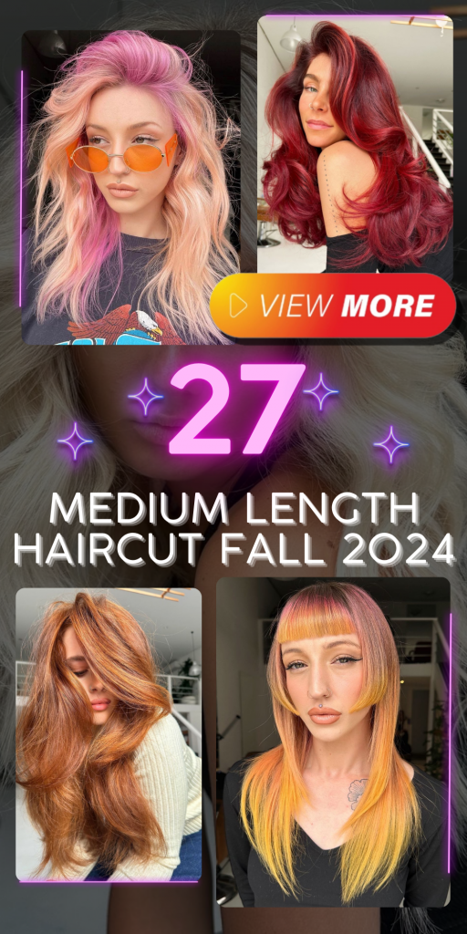 Medium Length Haircut Fall 2024: 27 Stunning Ideas for a Fresh Look ...