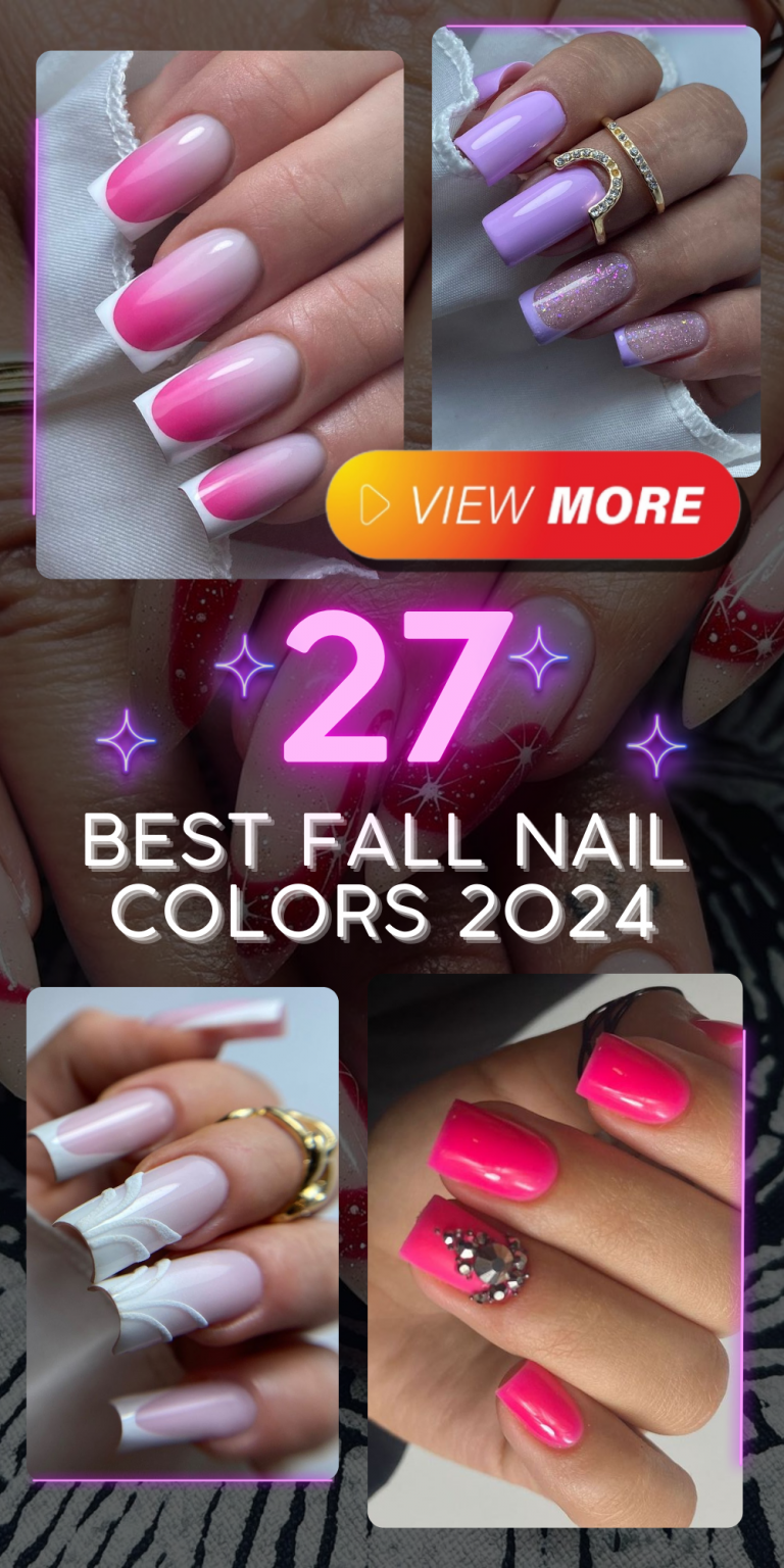 Best Fall Nail Colors 2024: 27 Ideas for Stunning Manicures - Fall ...