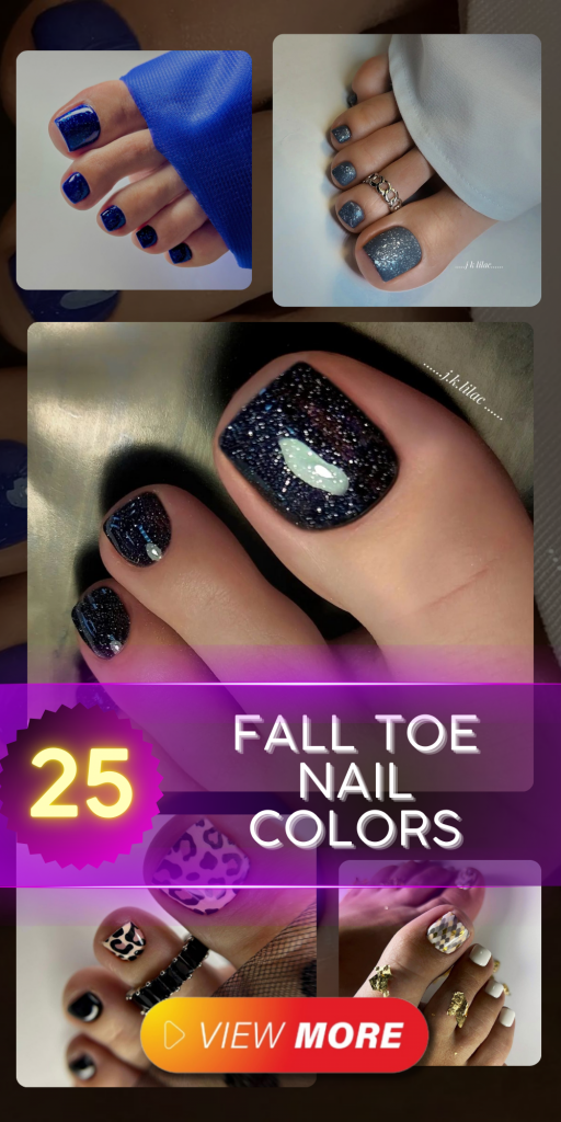 25 Stunning Fall Toe Nail Colors: Perfect Shades for the Season - Fall ...