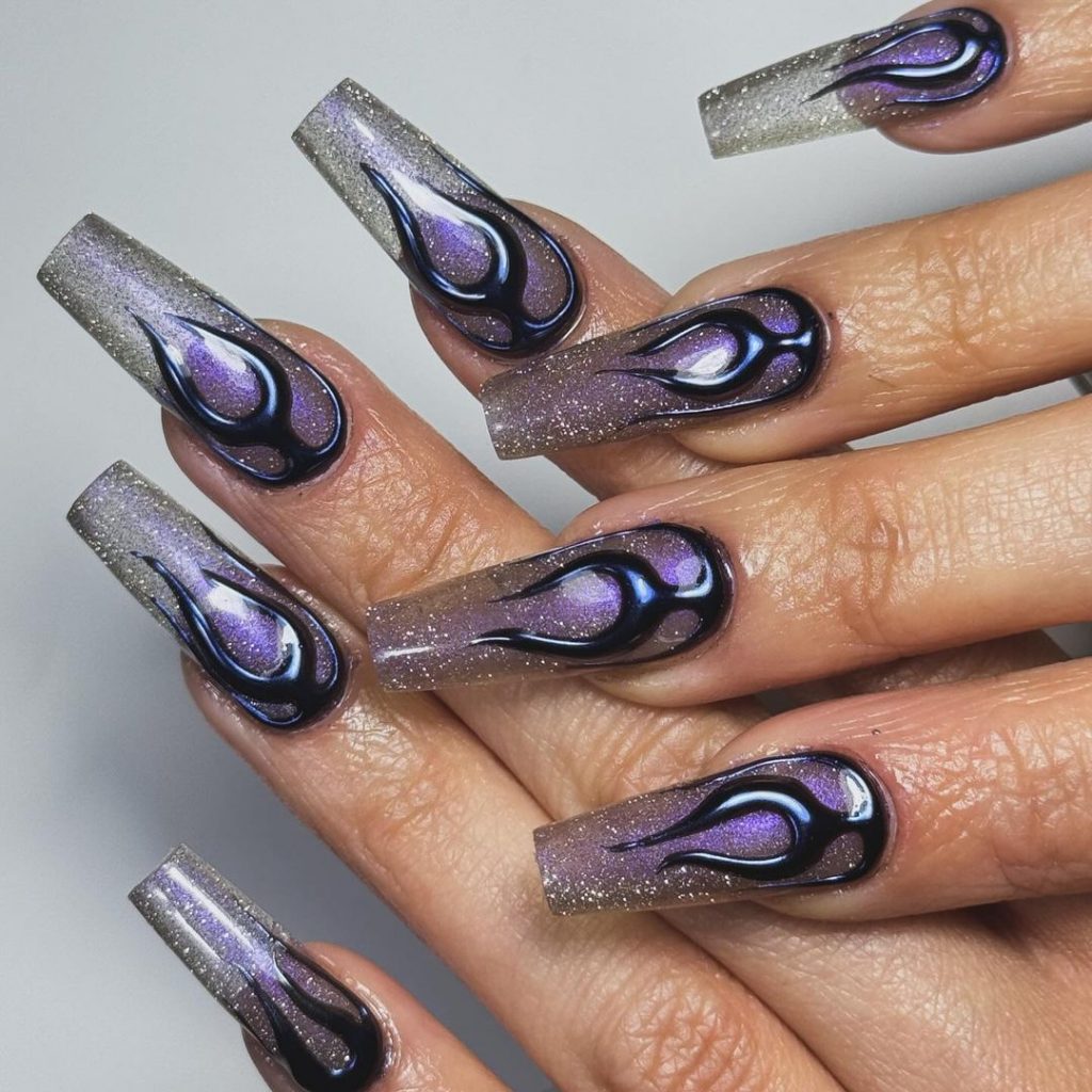 Purple Fall Nails: 29 Gorgeous Ideas to Elevate Your Style - Fall ...