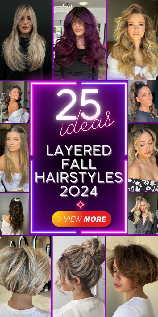 Layered Fall Hairstyles 2024: 25 Stylish Ideas - Fall Update 2025