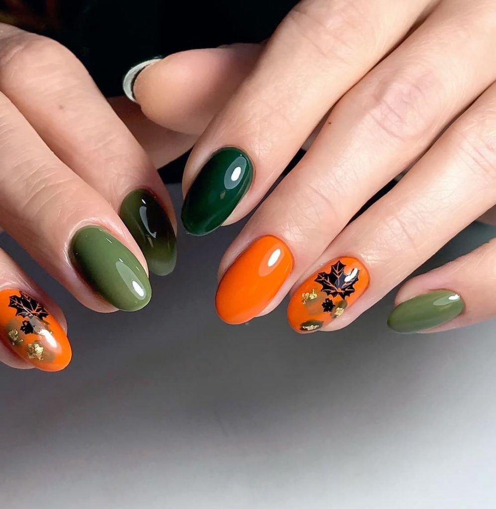 27 Autumn Fall Acrylic Nail Ideas 2024: Classy, Themed, and Fun Designs ...