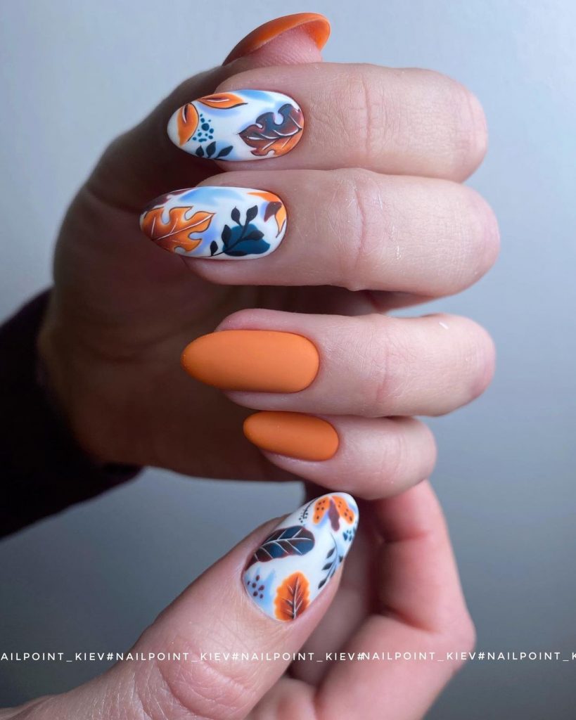 Fall Shellac Nails 2024: 25 Trendy Designs & Colors for Short, Long ...