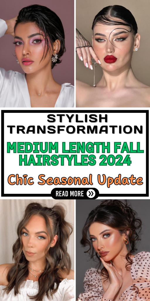 25 Medium Length Fall Hairstyles 2024 Easy Ideas for Blonde, Curly ...