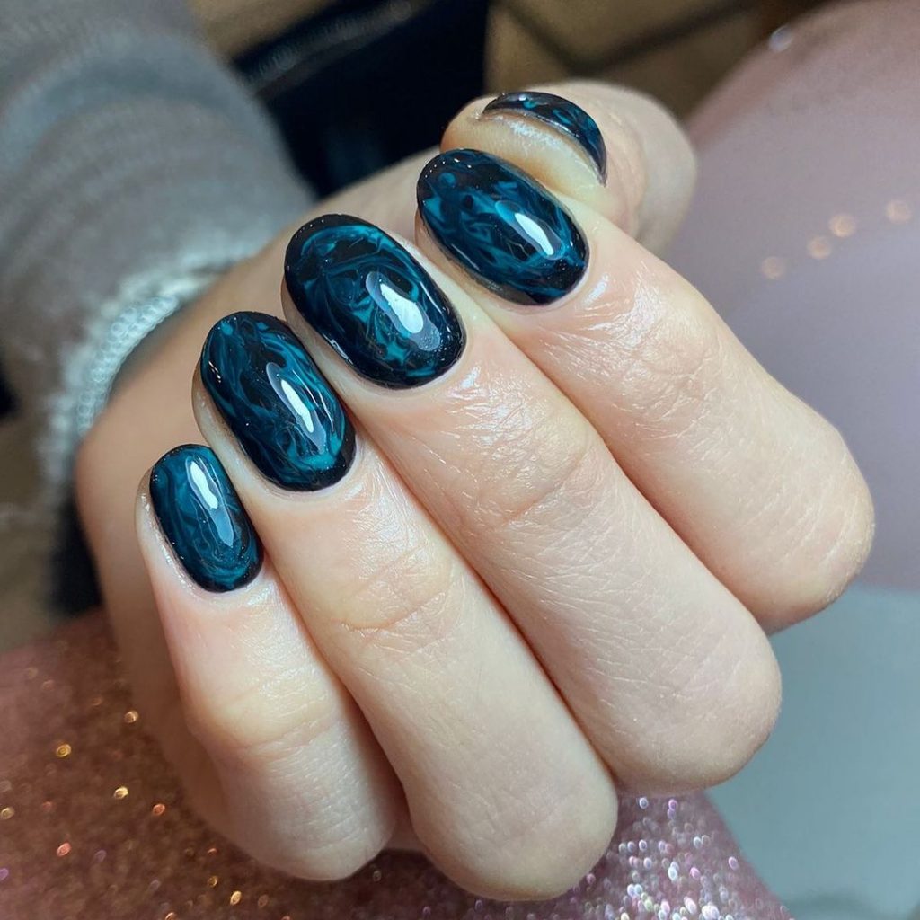 29 Fall Marble Nails 2024 Ideas: Stunning Designs for Almond, Coffin ...