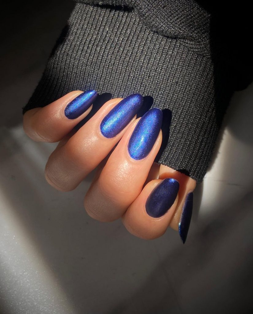 27 Navy Blue Fall Nail Ideas for 2024 - Fall Update 2025