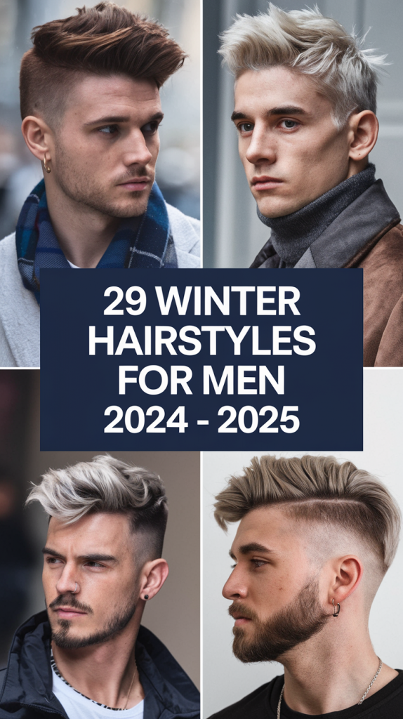Winter Hairstyles for Men 2024-2025: 29 Stylish Ideas to Elevate Your ...