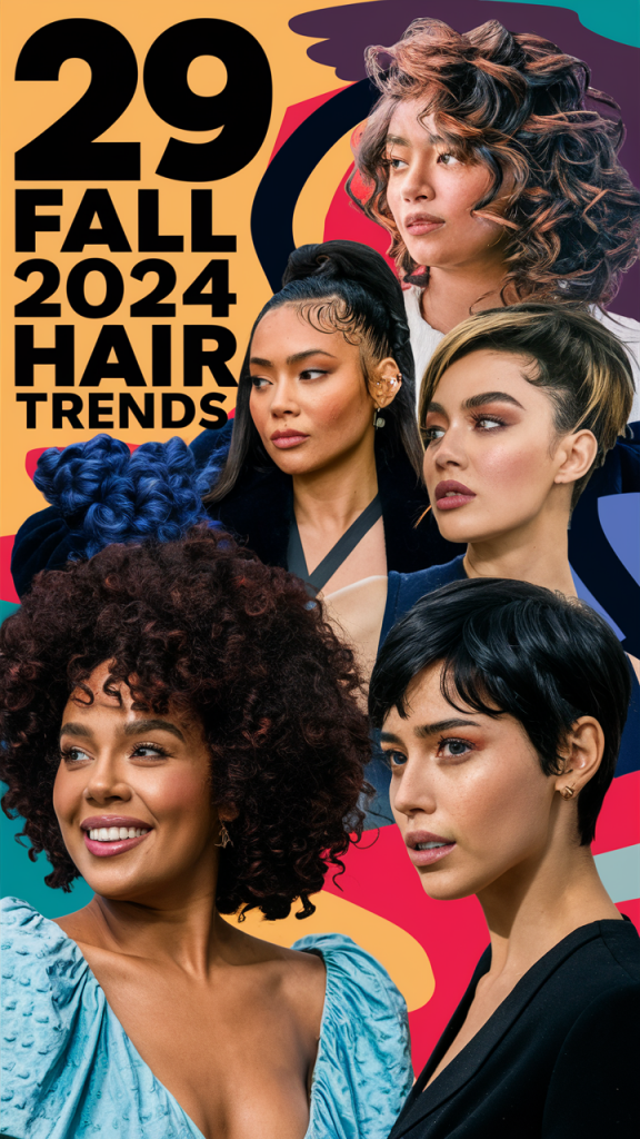 Fall 2024 Hair Trends: Bobs, Curls, Bangs, and Creative Colors for ...