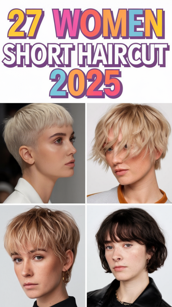 Women’s Short Haircut 2025: 27 Trendy and Chic Ideas - Fall Update 2025