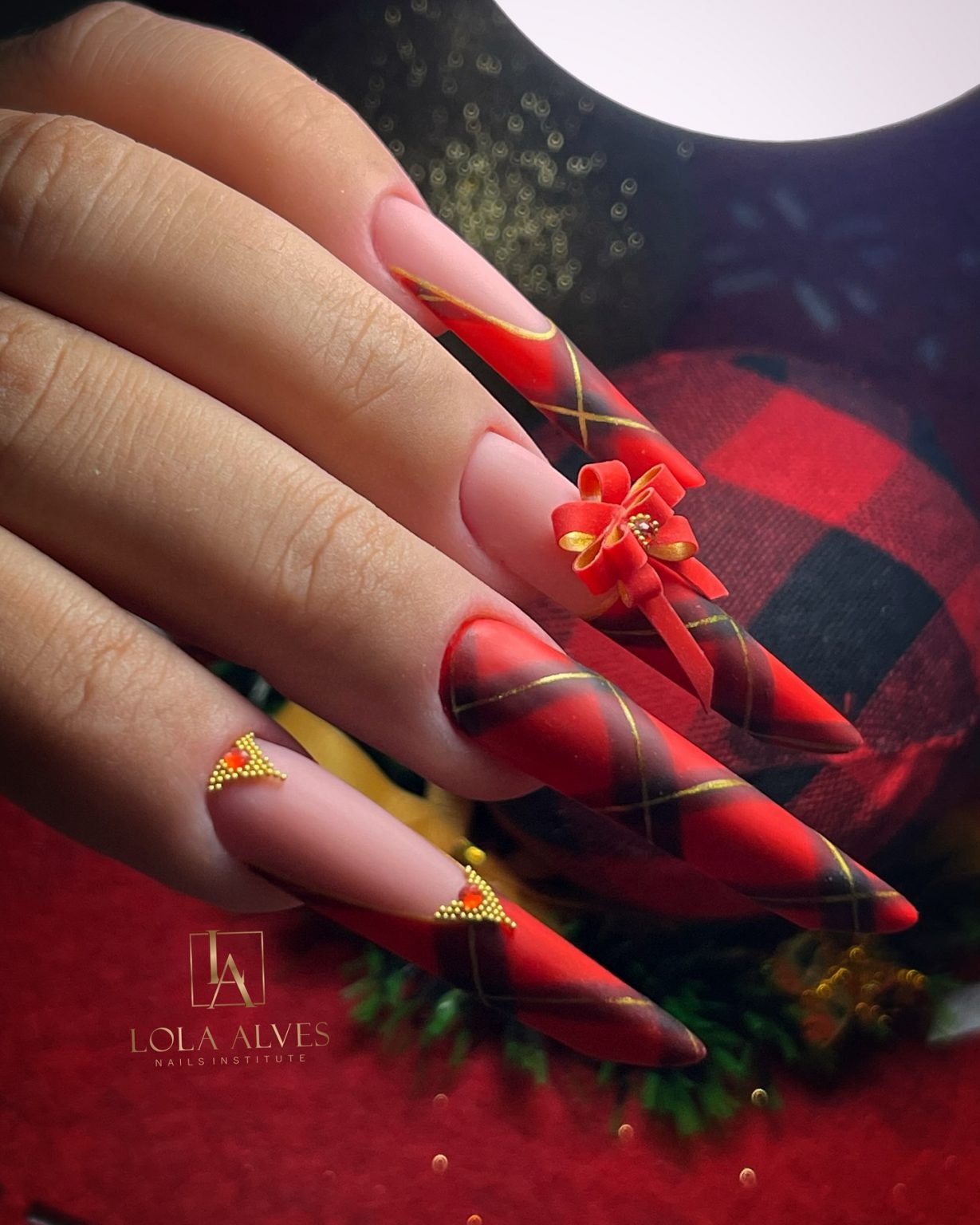 Red Holiday Nails 2024 - 2025: 27 Festive Ideas for a Bold Look - Fall ...