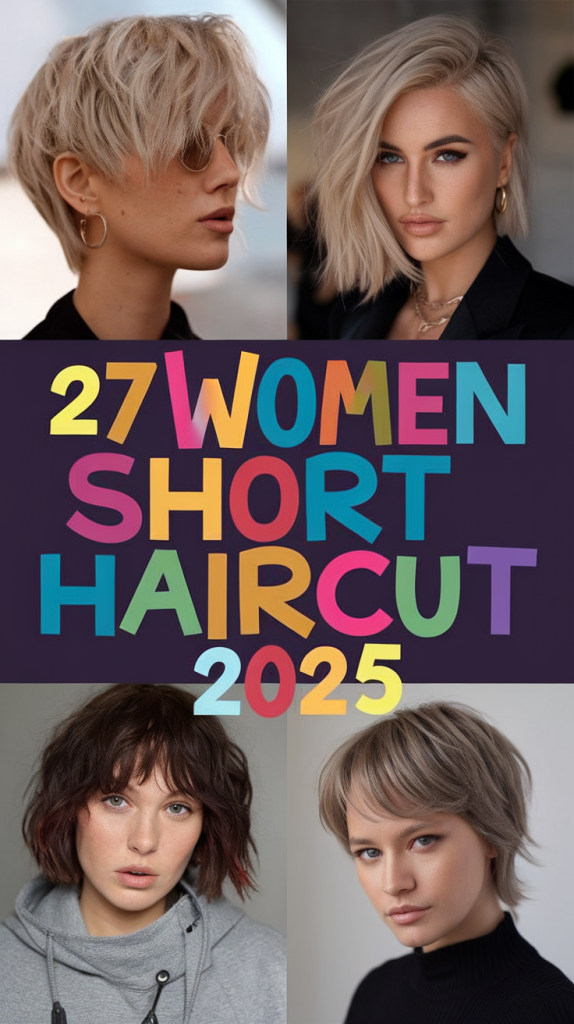 Women’s Short Haircut 2025: 27 Trendy and Chic Ideas - Fall Update 2025