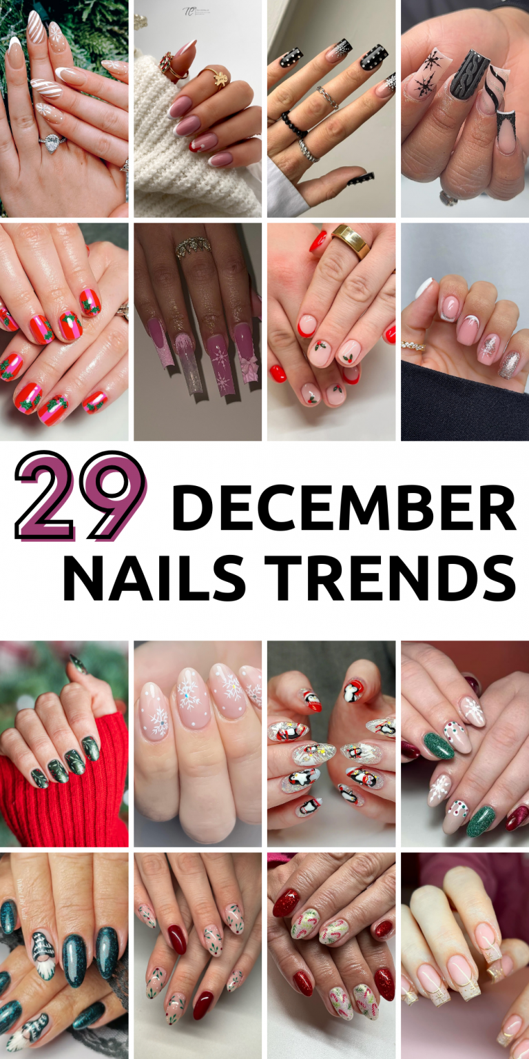 December Nails Trends: 29 Inspiring Ideas - Fall Update 2025