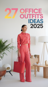 27 Office Outfits Ideas for 2025: Casual, Formal, and Seasonal Looks ...