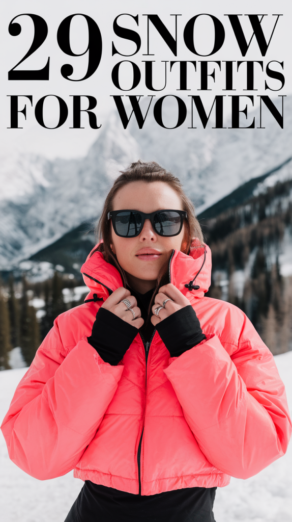 Best Snow Outfits for Women: Stylish Winter Fashion for Cold Weather ...
