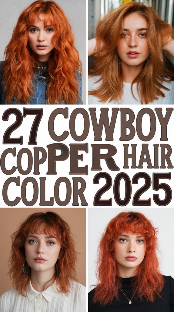 27 Cowboy Copper Hair Color Ideas to Try in 2025 - Fall Update 2025