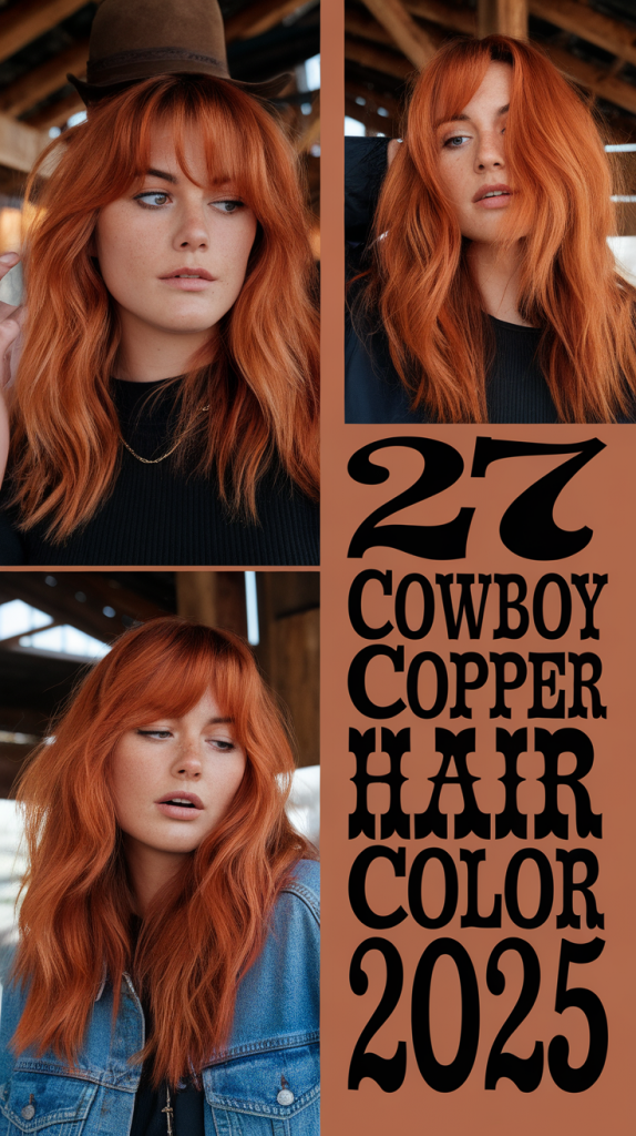 27 Cowboy Copper Hair Color Ideas to Try in 2025 - Fall Update 2025
