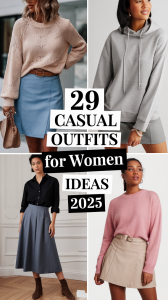 Casual Outfits for Women Ideas 2025: Perfect Looks for Lunch, Work ...