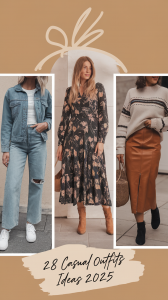 Casual Outfits Ideas 2025: Simple and Smart Fashion for Women of All ...