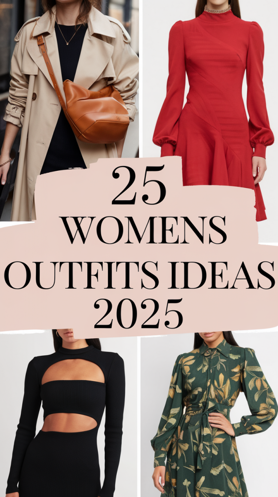 25 Women's Outfits Ideas for 2025: Fall Looks, Casual Styles, and High ...