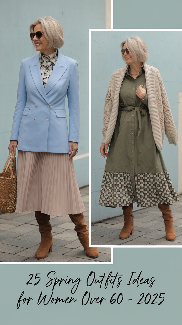 25 Spring Outfits Ideas for Women Over 60 - 2025: Casual, Chic, and ...
