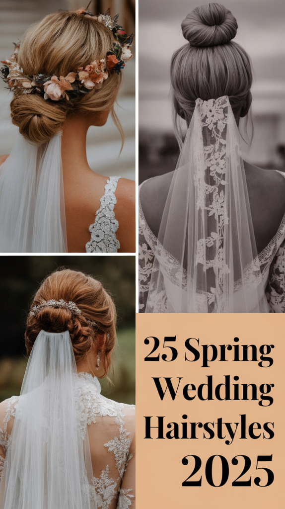 Spring Wedding Hairstyles 2025: 25 Elegant Ideas for Your Big Day ...