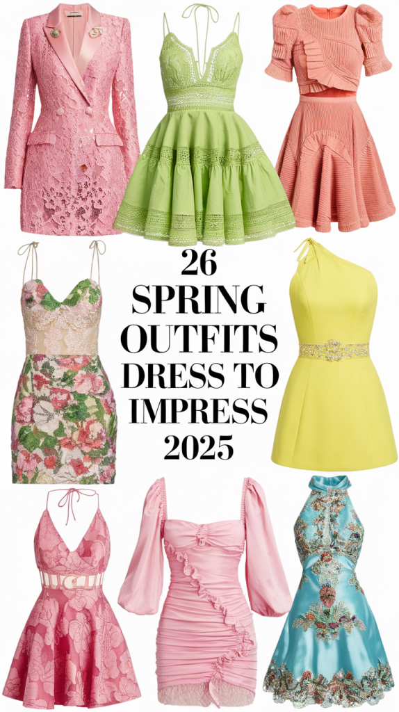26 Spring Outfits to Dress to Impress in 2025 – Classy, Cute, Casual ...