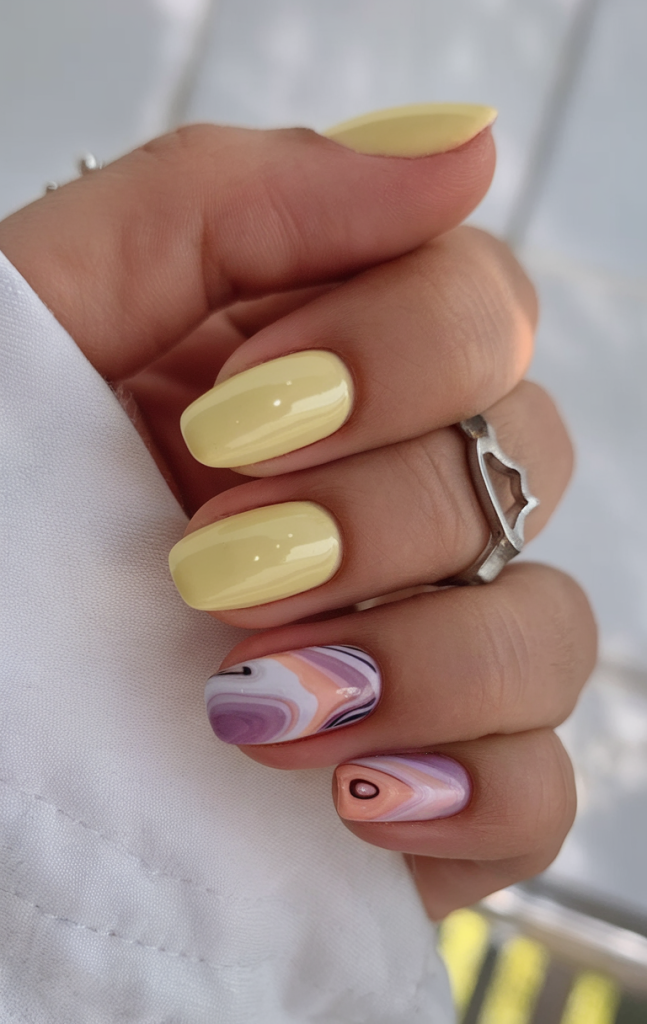 Yellow Spring Nails Ideas 2025 – Simple, Bright & Trendy Designs for ...