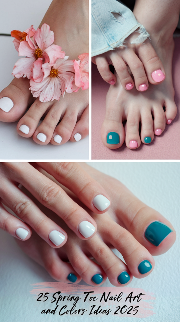 25 Spring Toe Nail Art and Colors Ideas 2025 – Trendy Gel, Bridal, Y2K ...
