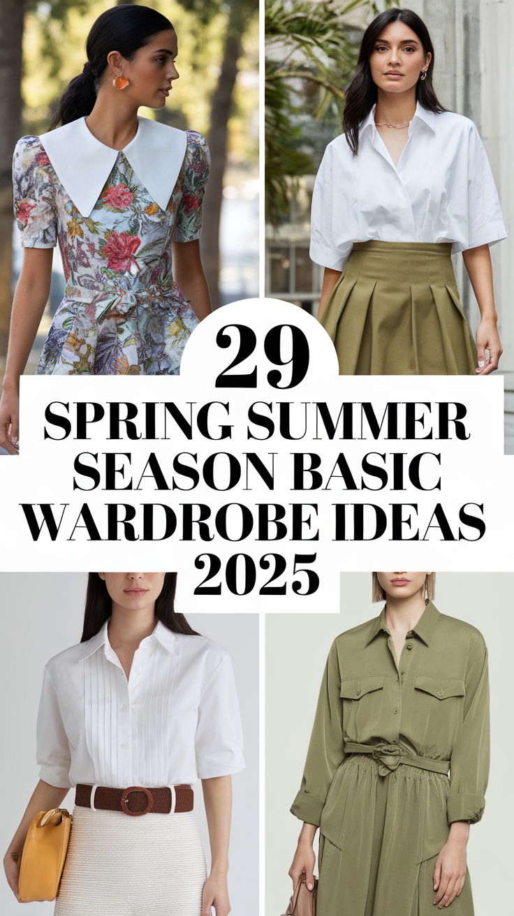 Spring Summer 2025 Minimalist Wardrobe Essentials – Cool & Chic Capsule ...