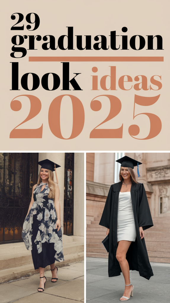 Best Graduation Look Ideas 2025 – Simple & Stylish Outfits for ...
